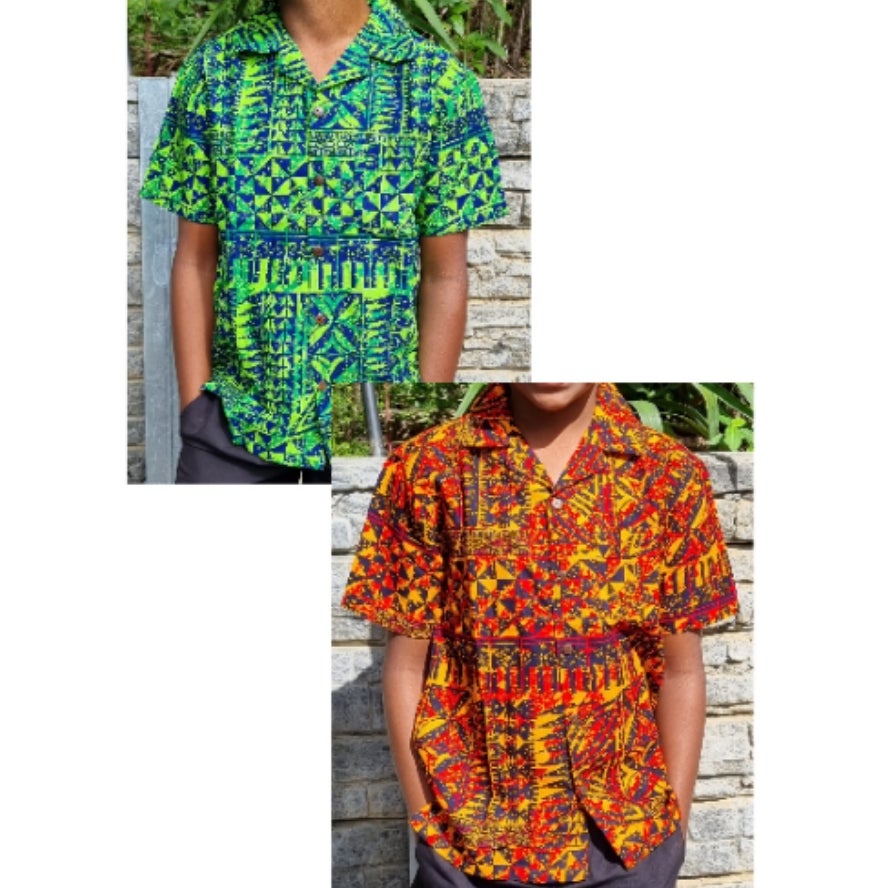 Boys ILAN Shirt ( Matching kids Dress Available ) | Bamaga Dreamtime Store