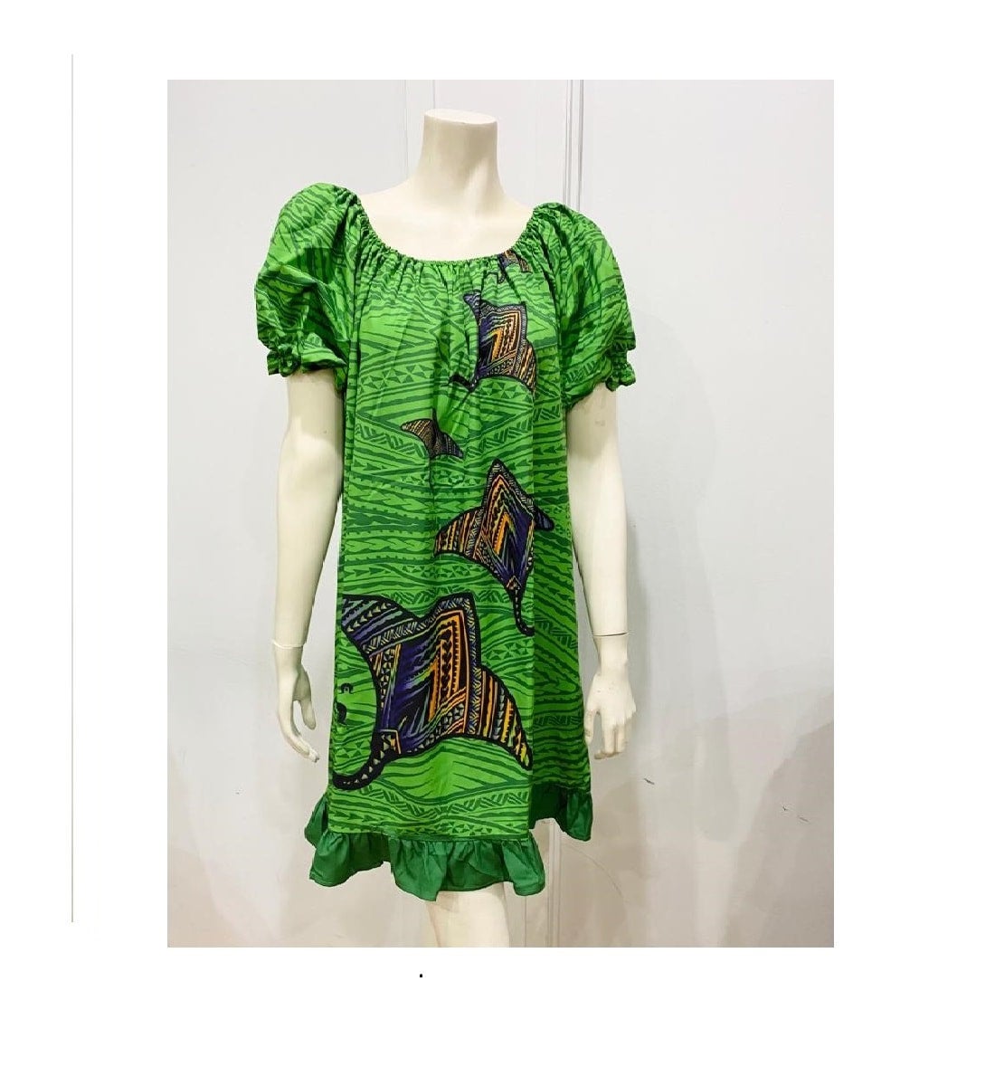 Short TOP Stingray Green | Bamaga Dreamtime Store