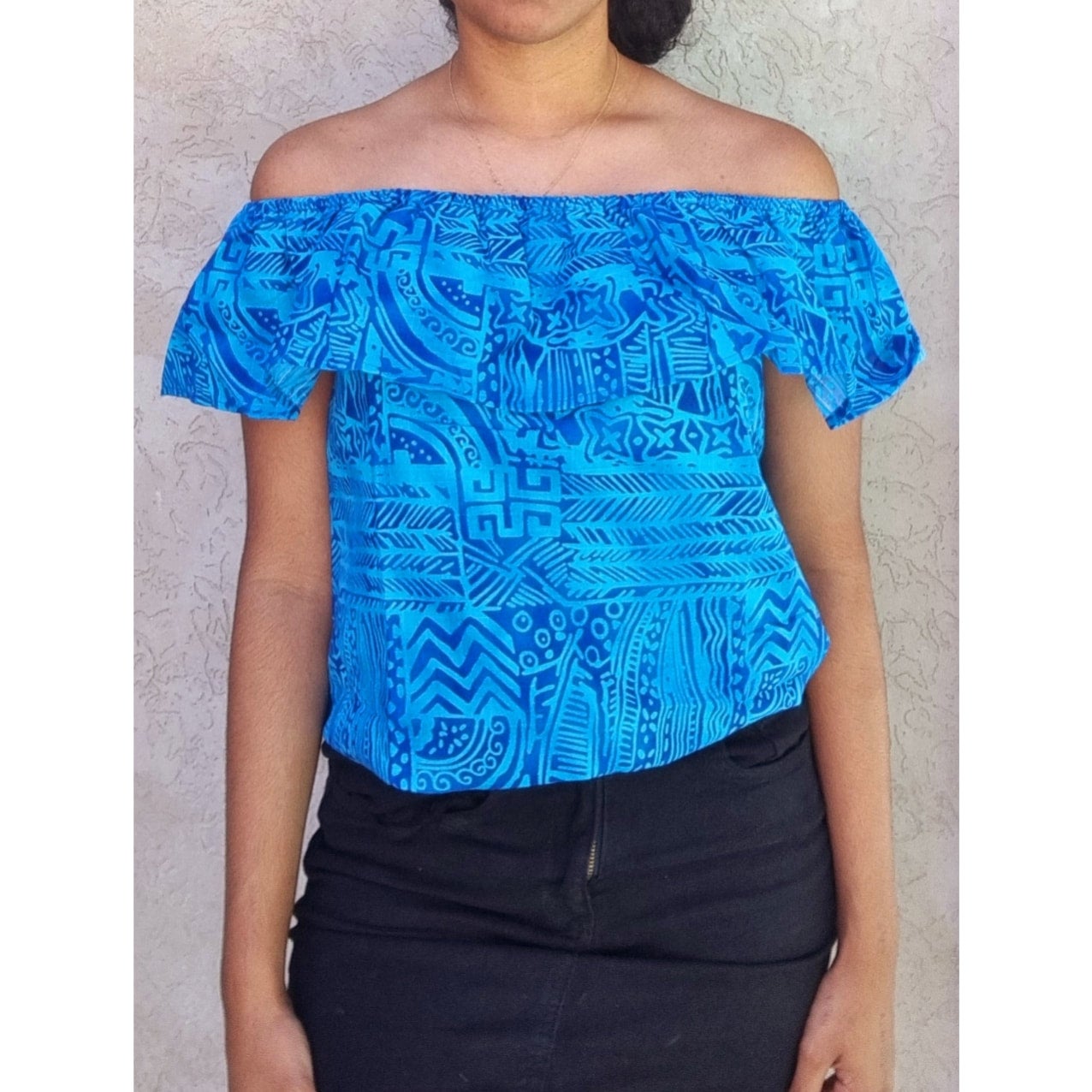 Samoa Top With Sleeves | Bamaga Dreamtime Store
