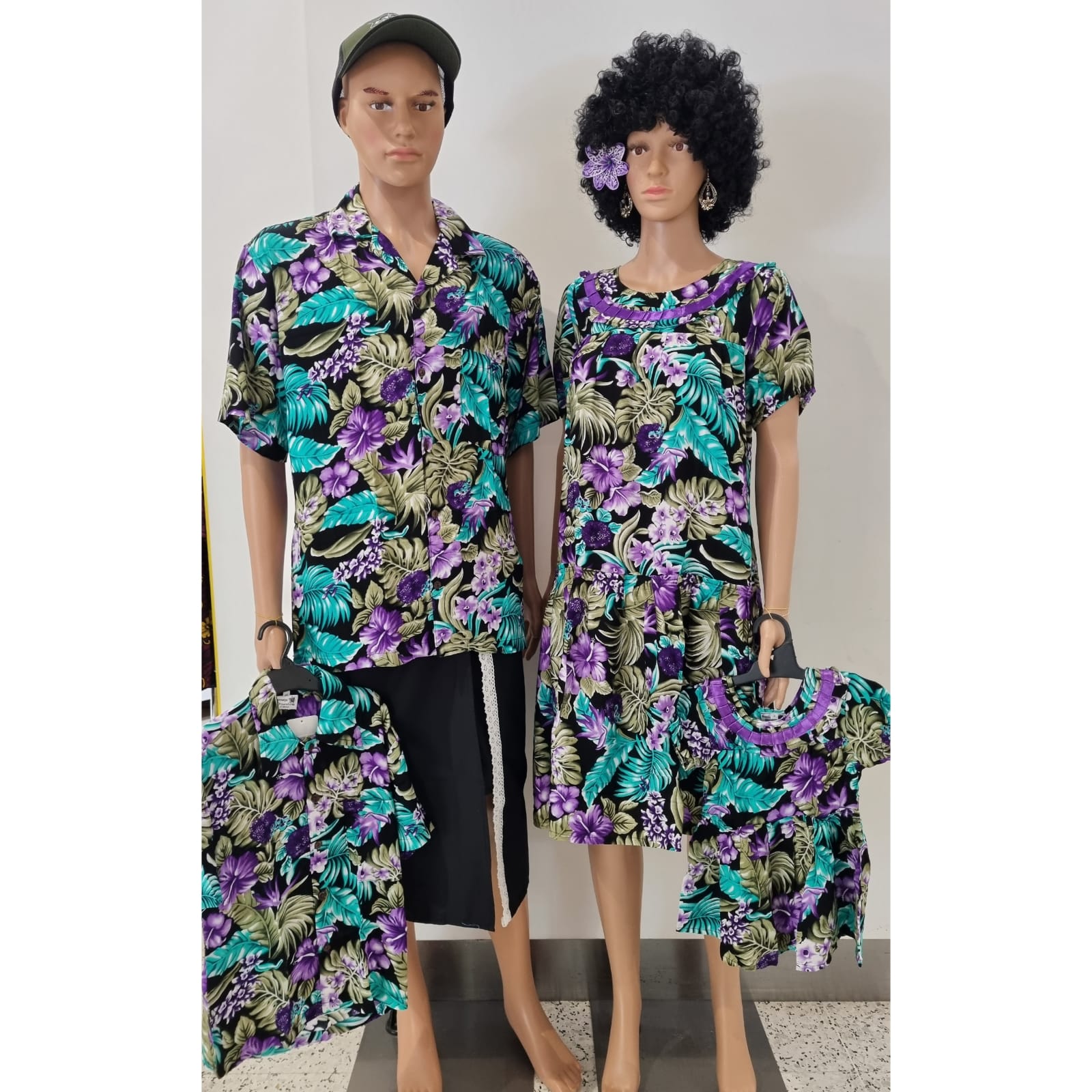 GIRLS Tropical Island Dress (Family Set) | Bamaga Dreamtime Store