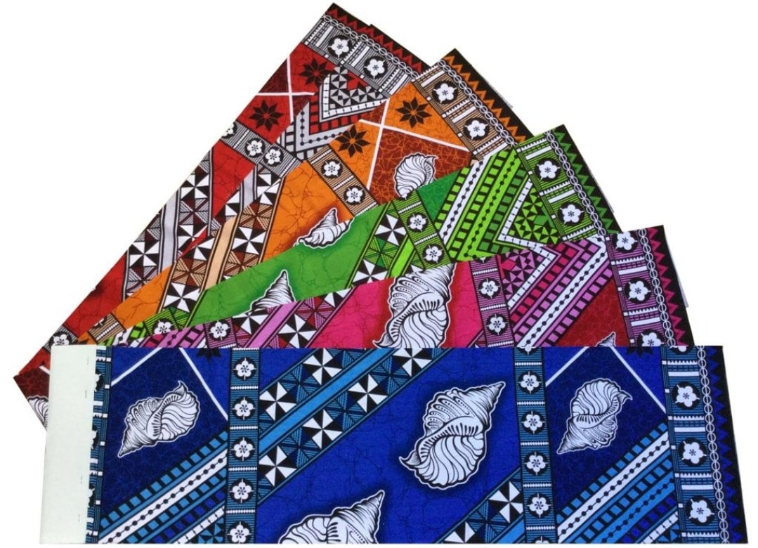 Conch Printed Fabric | Bamaga Dreamtime Store