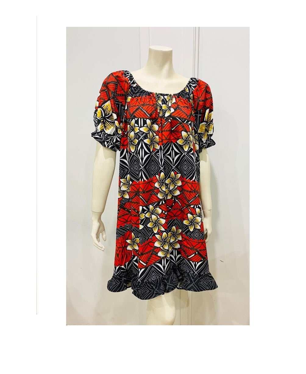 Short Diva Red Frangipani | Bamaga Dreamtime Store